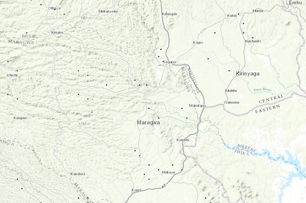 muranga County adminstration | Data Basin
