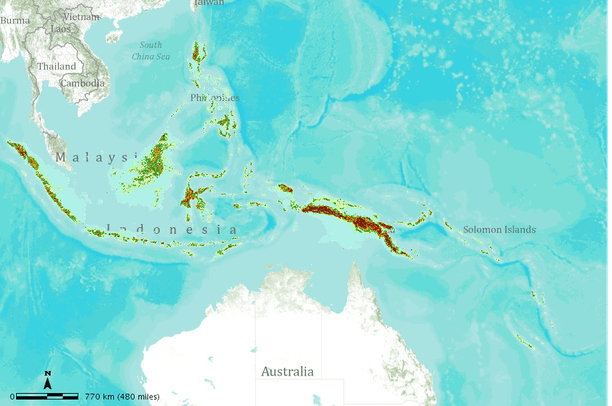 DEM for Indonesia | Data Basin