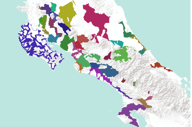 Corredores_biologicos_cr_region | Data Basin