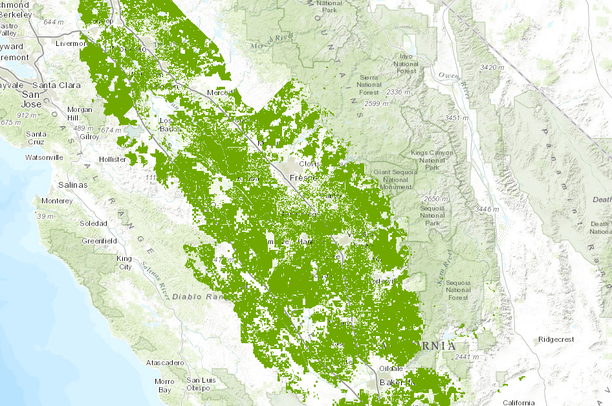 Williamson Act Lands in the San Joaquin Valley, CA | Data Basin