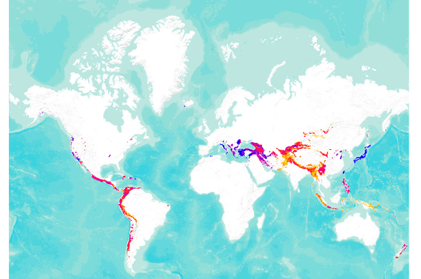 Global Earthquake Total Economic Loss Risk Deciles | Data Basin