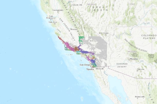 Climate Resilient Connectivity Network Segments | Data Basin