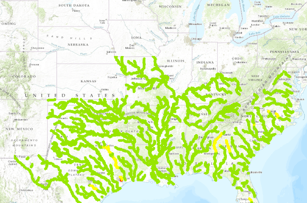 Cumulative Risk of Flow Alteration from Impervious Surfaces in the SARP ...