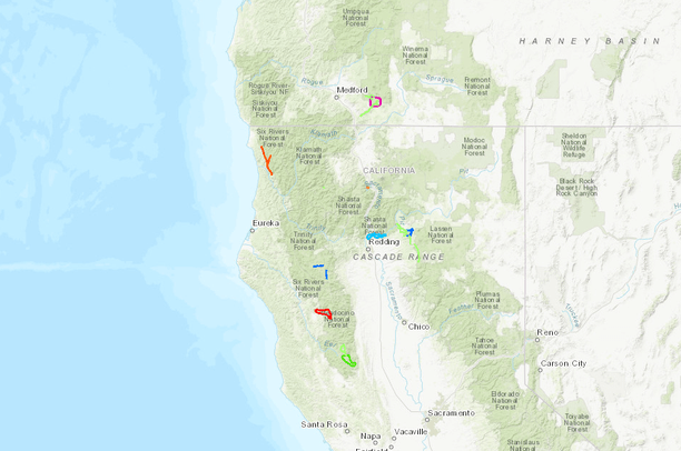 Areas of Uncertainty, Pacific Fisher | Data Basin