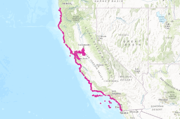 ACP Environmental Sensitive Sites | CA Offshore Wind Energy