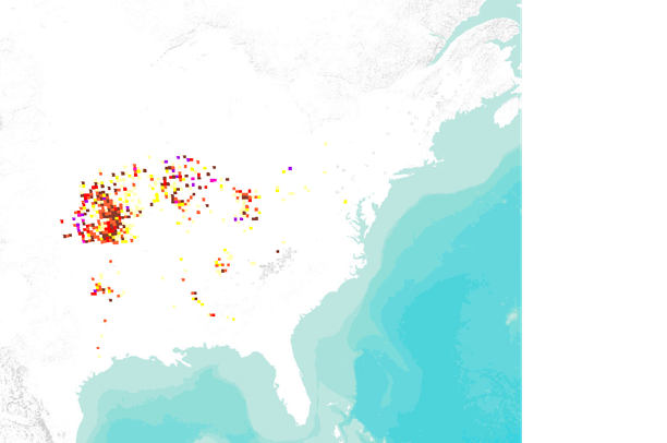 Eastern United States Climate Change Tree Atlas - Suitable habitat for ...