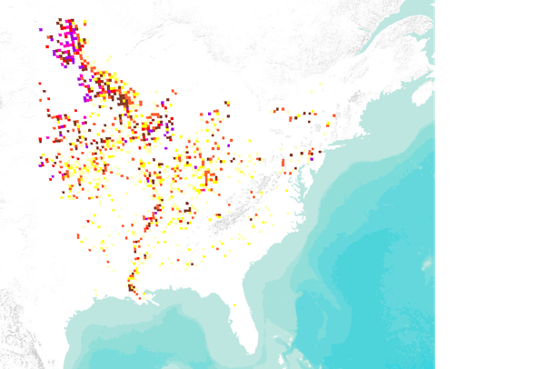 Eastern United States Climate Change Tree Atlas - Suitable habitat for ...