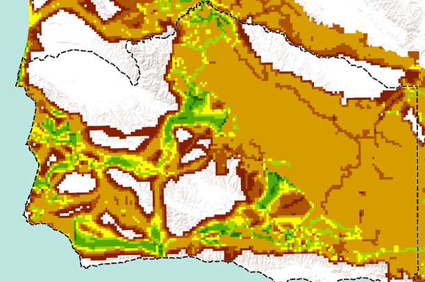 Flora and Fauna - Connectivity Inset Map | Data Basin