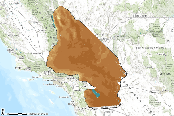 DRECP Climatic Water Deficit | Data Basin