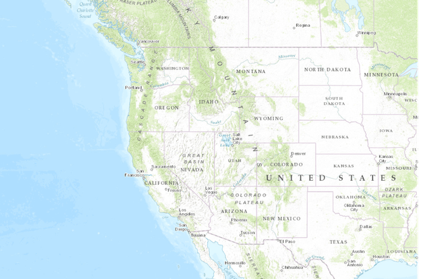 Western Conterminous US Killed Trees Per Grid Cell, Pinyon IPS ...