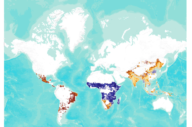 Global Drought Mortality Risks and Distribution | Data Basin