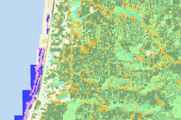 Central Coast Range ETM Old and Mature Growth | Data Basin