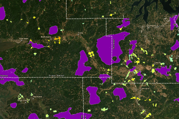 Restoration Priority Areas for Naturalness Connectivity, Western ...