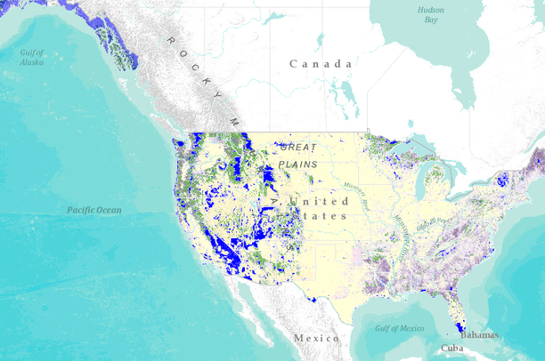 Protected Forest Lands in the USA | Data Basin