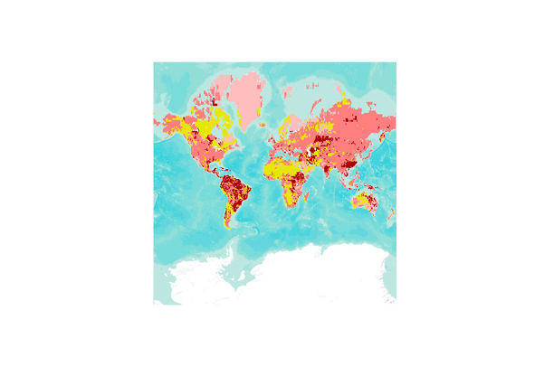 Soil 50 km dataset (FAO) global | Galleries | Data Basin