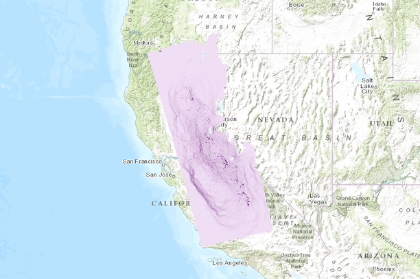 Historical climate water deficit in refugial meadows | Data Basin