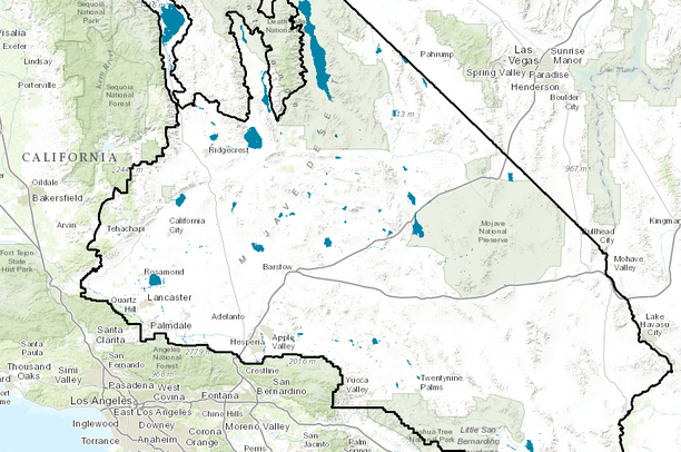 Wetlands within the DRECP Region | Data Basin