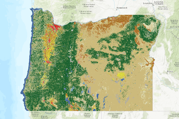 National Land Cover Database - Oregon | Data Basin