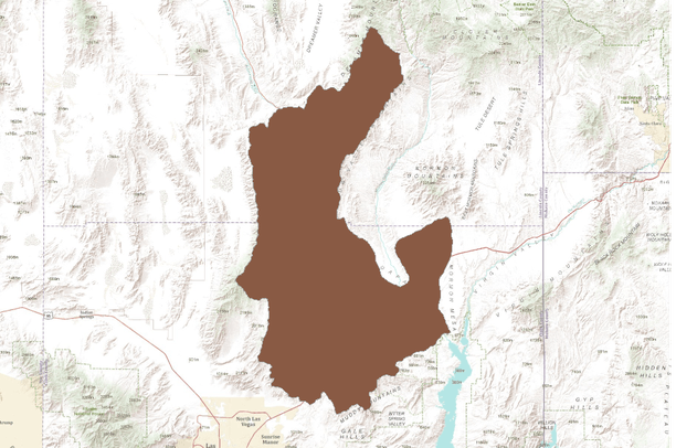 Moapa dace (Moapa coriacea) distribution and status by HUC8 | Data Basin