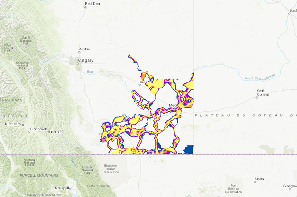 Rattlesnake connectivity | Data Basin