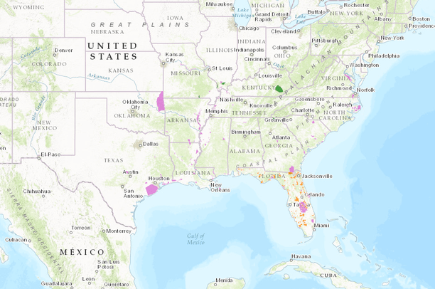 Planned Forest Protection in the Southeastern United States | Data Basin