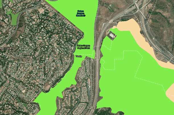 Peters Canyon Bikeway | Data Basin