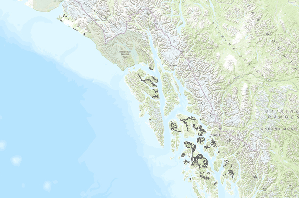 USFS Open Roads, Southeast Alaska | Data Basin