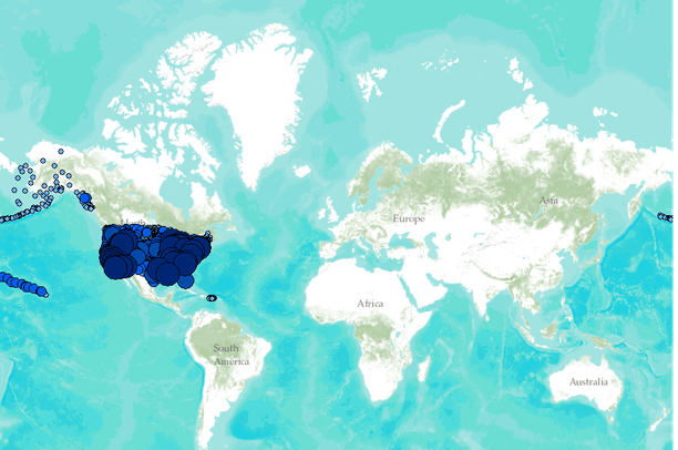 Estimated Water Use (by county) in the United States in 2005 | Data Basin