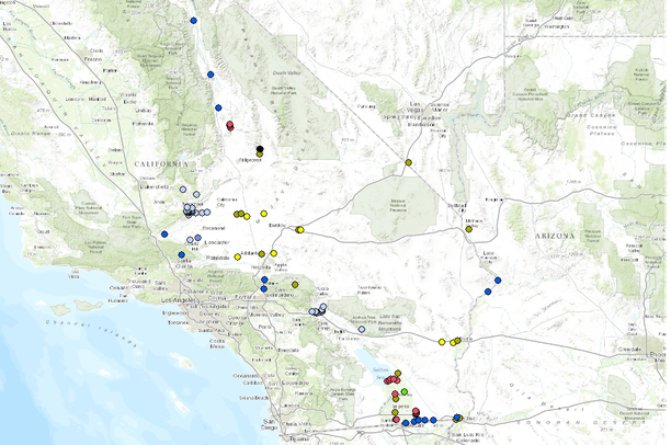 All Power Plants, Displayed by Generation Type (EPA eGRID 2012 v1 ...