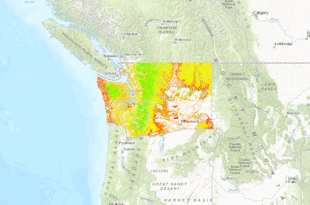 WDFW Ecosystems of Concern | Data Basin