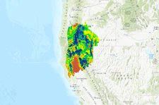 Pacific Marten Connectivity Map (For Review) | Data Basin