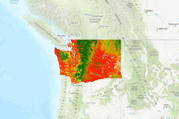 Washington GAP Analysis for the USDA-CRP Project, v17combo | Data Basin