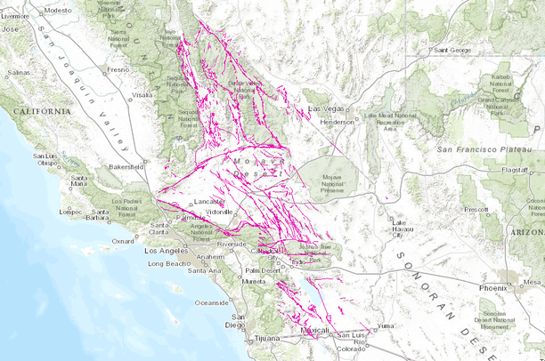 Quaternary Faults within the Desert Renewable Energy Conservation Plan ...