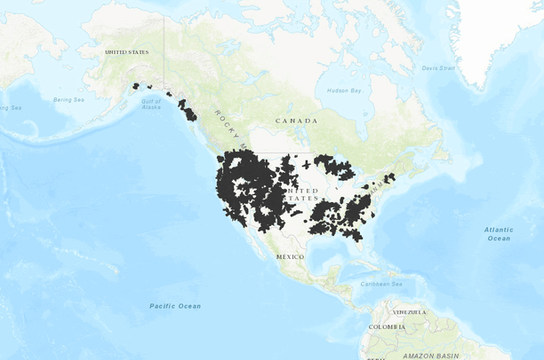 National Forest System Roads | Data Basin