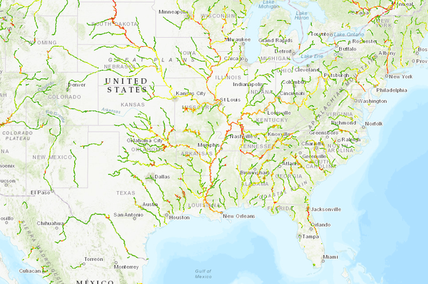 North American River Width Data Set (NARWidth v.0.1) | Data Basin