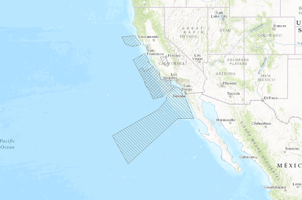 Navy Range Complexes | CA Offshore Wind Energy