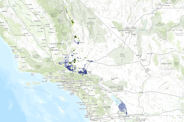 Swainson's hawk - Habitat Intactness, DRECP | Data Basin