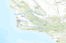 Major Watersheds - Santa Barbara County | Data Basin