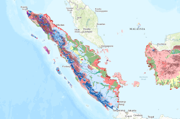 Key Biodiversity Area in Sumatra Indonesia | Data Basin
