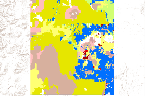 Percent rock fragments by volume in intermediate soil horizons for ...