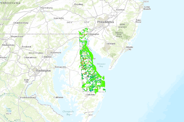 Delaware Ecological Network | Data Basin