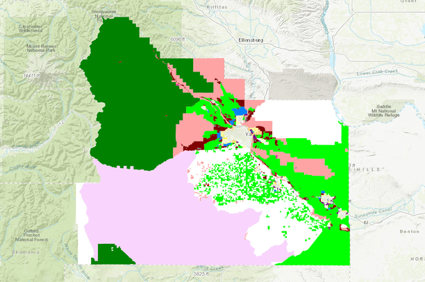 Yakima County Zoning, Washington | Data Basin