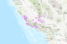 Exmple Fire map | Data Basin