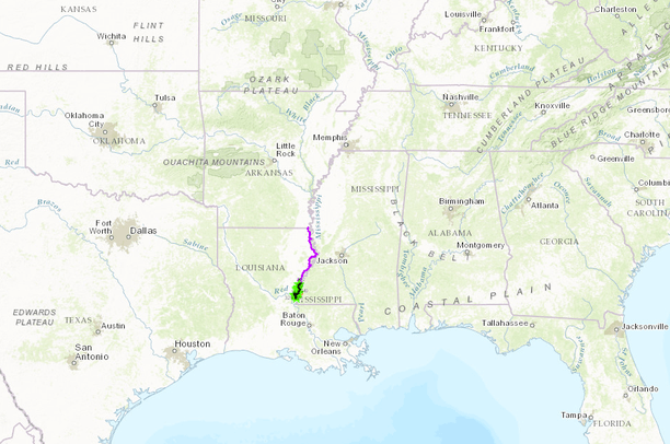 LMRRA Conservation Reach Study Lake Mary - River Mile 360 to 322 | Data ...