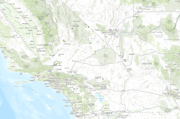 Shadscale – Saltbush Cool Semi-desert Scrub - Habitat Intactness, DRECP ...