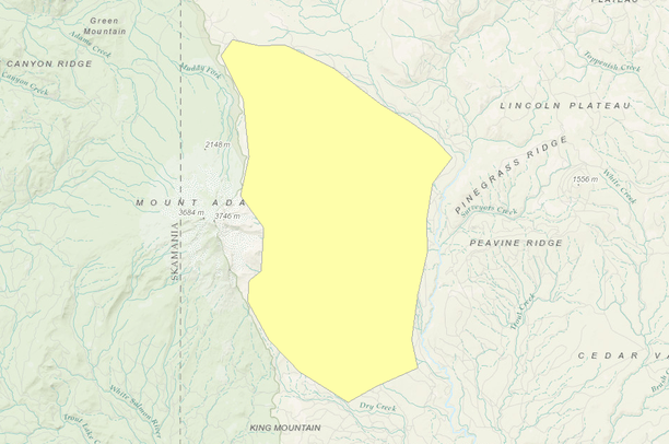 (13.) Mt Adams Cascade Red Fox Habitat | Data Basin