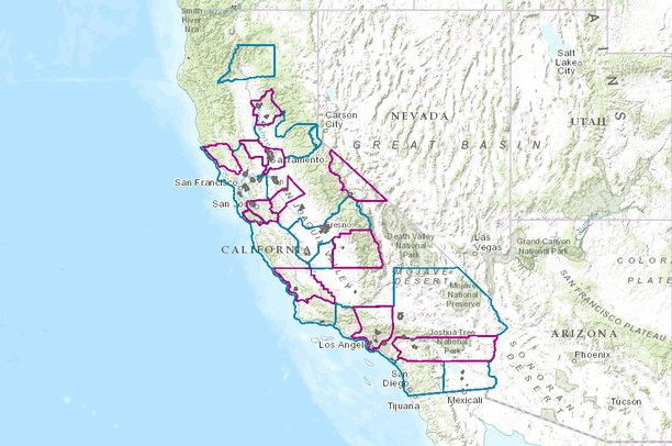 Strategic Growth Council (SGC) Project Boundaries, California | Data Basin