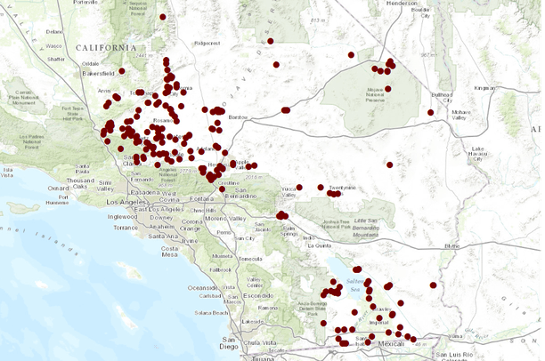 Oil and Gas Wells, DRECP | Data Basin