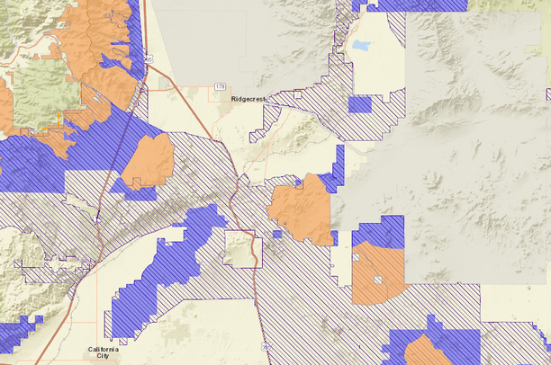 california desert national conservation lands | Data Basin