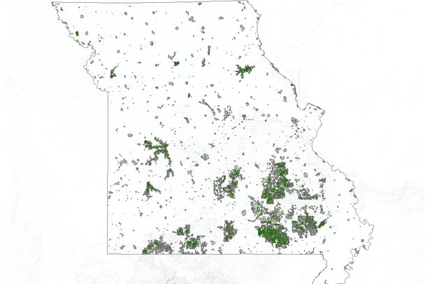 Protected Areas - Missouri, May 2010 | Data Basin